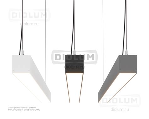 Купить Подвесной линейный светодиодный светильник LP55-1000 27Вт 4000К ...