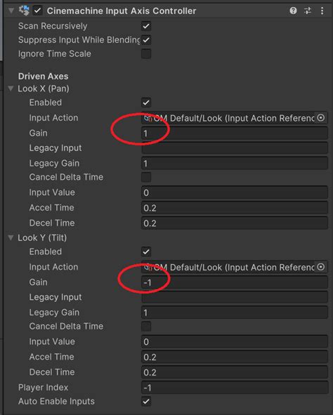 Why Cinemachine Input Axis Work Opposite Rotation Unity Engine