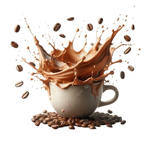 쏟아지는 커피 Png 일러스트 Psd 및 클립 아트에 대한 무료 다운로드 Pngtree