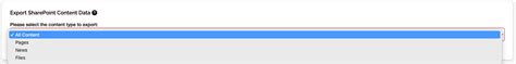 Admin Export Sharepoint Content Data Swoop Analytics