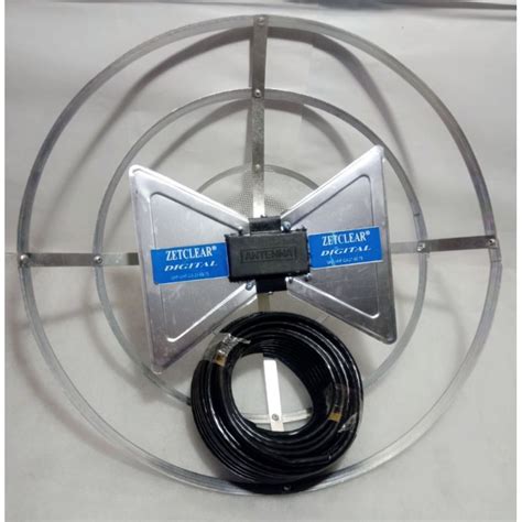 Jual Antena Tv Digital Antene Tv Kabel Meter Dan Meter Antena Tv Bulat Parabola Shopee