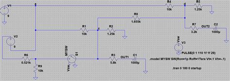 ltspice nodal analysis solving 2 variables with 3 equations