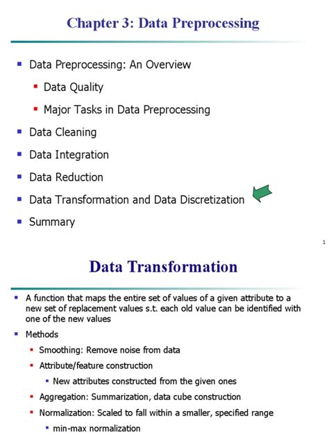 Chapter 3 Data Preprocessing Pdf Cluster Analysis Computer Data