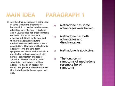 Ppt Main Idea Paragraph 1 Powerpoint Presentation Free Download Id 6957133