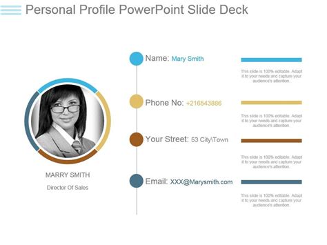 Personal Profile Template Ppt Free Download