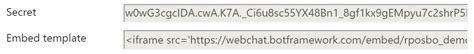 Botframework Web Chat Embedding Robin Osborne