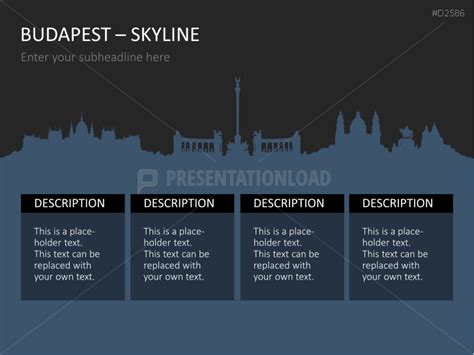 Cityscapes Skylines For Powerpoint Vector Graphics Powerpoint Templates Presentationload