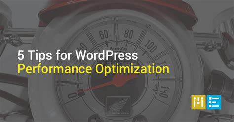 5 Tips For Wordpress Performance Optimization Mode Effect
