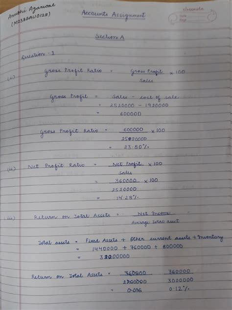 Accounts Main Assignment Download Free Pdf Corporate Jargon Business