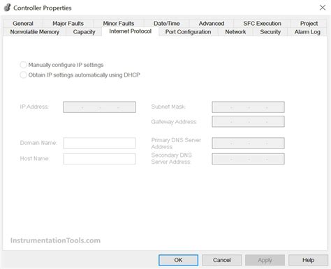 How To Configure IP Address In Rockwell PLC