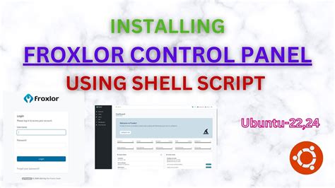 Automating Froxlor Control Panel Install On Ubuntu 22 24 With Shell