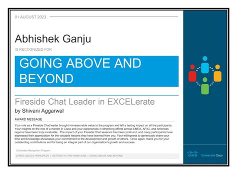abhishek g on linkedin emea apjc americas appreciation