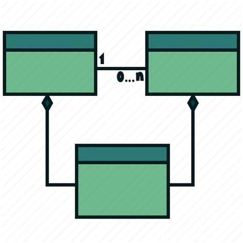 Class Diagram Models Uml Icon