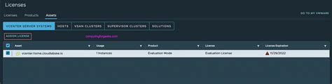 Adding New License Key To Vmware Vcenter Server Vsan Computingforgeeks