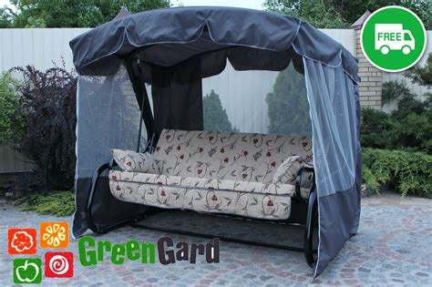 Садовые качели ИМПЕРИЯ GreenGard, 4-х местная., цена 10 890 грн ...