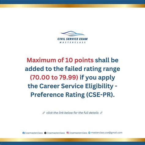 Cse Preference Rating 😍 Civil Service Exam Masterclass