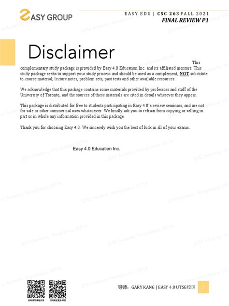 csc263 final review part 1 pdf statistical theory computer science