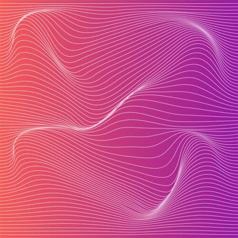 Geometric Line Art Background Royalty Free Vector Image