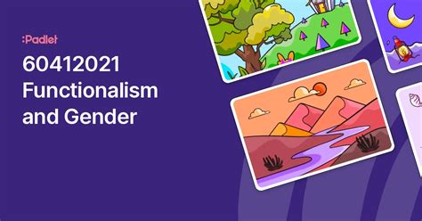 60412021 Functionalism And Gender