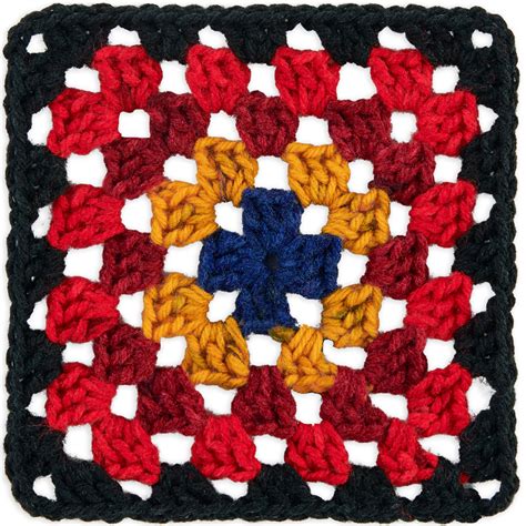Red Heart All In One Granny Square Yarn 250g88oz Yarnspirations