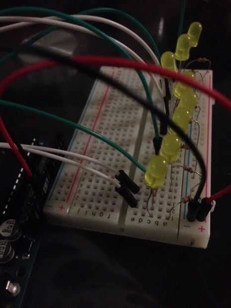 Controlar Múltiples Leds Con Un Arduino Uno Paso 5 Con Conexiones