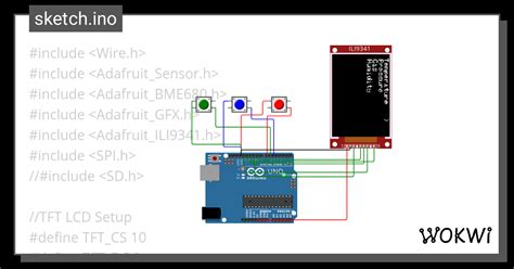 Menu Trying Bme Sensor Wokwi Esp32 Stm32 Arduino Simulator