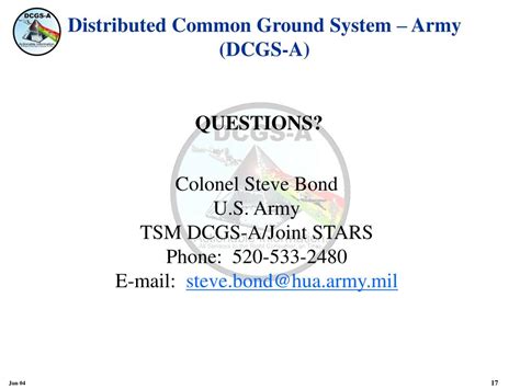 ppt distributed common ground system army net centric isr for