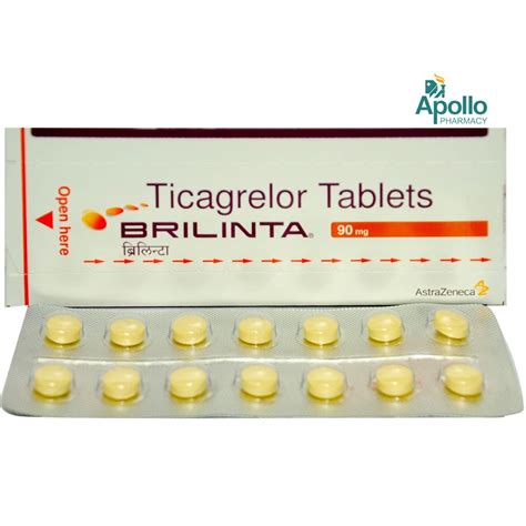 Brilinta 90 Mg Tablet 14s Price Uses Side Effects Composition