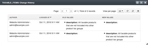 Product Tax Codes OroCommerce OroCRM And OroPlatform Documentation