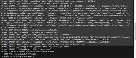 Table Appears Again After Deletion · Issue 2550 · Pocketbase Pocketbase · Github