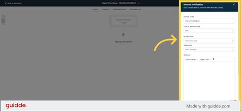 Trigger Workflow Email Sms Notifications To Client Yourself New Lead Maven Hq