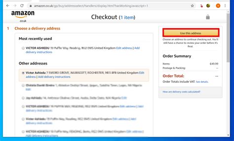 How To Change Shipping Address On Amazon In Itechguides Com