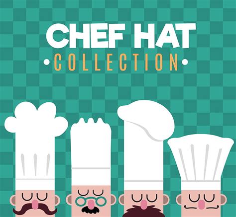 4 창의 남자 요리사 아바타 벡터 재료 Ai Uidownload