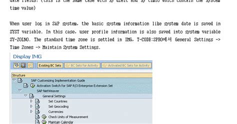 ABAP Tip Note SAP TIP Difference Between Sy Datum Sy Datlo