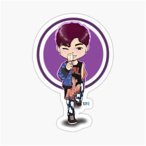 Chibi Rm Bts Sticker For Sale By Ielscorner Redbubble