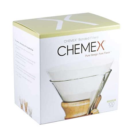 Chemex Filter Paper Circle For 6 And 8 Cup Africa Black Coffee