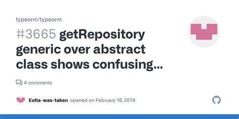 Getrepository Generic Over Abstract Class Shows Confusing Behaviour