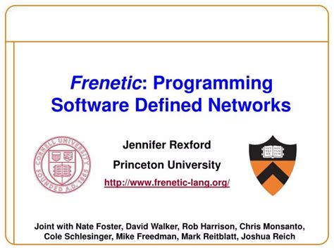Ppt Frenetic Programming Software Defined Networks Powerpoint Presentation Id