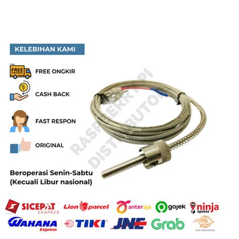 Jual Thermocouple Type J Bayonet Ulir 14mm Jakarta Barat Raspberry