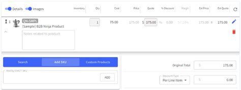 B2b Ninja User Guide Quote Management