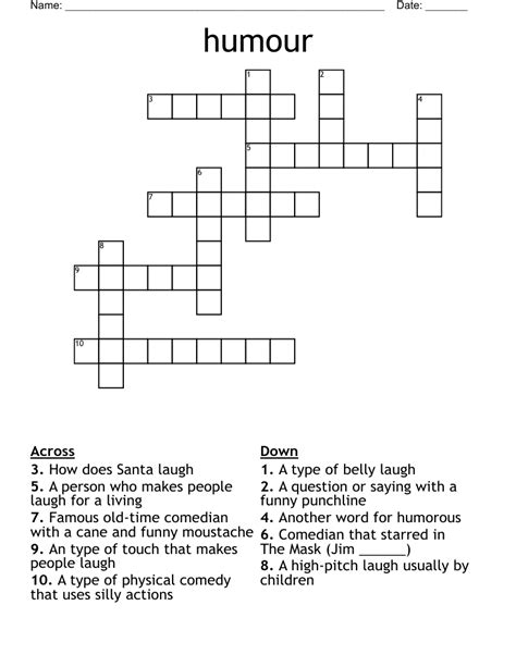Comedy Word Search Wordmint