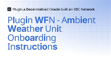 plugin wfn ambient weather unit onboarding instructions plugin a