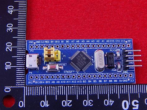 Отладочная плата Stm32f103c8t6 на базе Stm32 Китайский чип Radiomart Kz Робототехника и