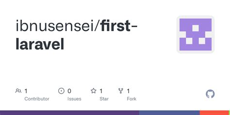 Github Ibnusenseifirst Laravel