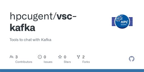 github hpcugent vsc kafka tools to chat with kafka