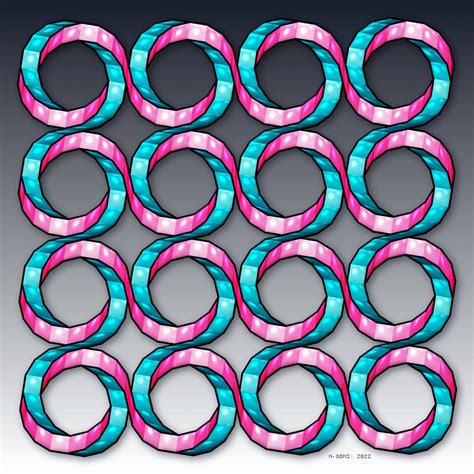 Interlinked Rhombus Chains By N Gons On Deviantart