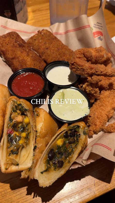 Chilis Review Tasting The Triple Dipper Delight Tiktok