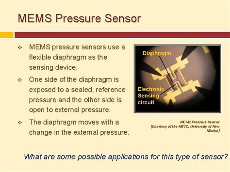 MEMS APPLICATIONS OVERVIEW 3 D Accelerometer Inertia Sensor