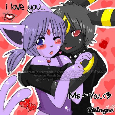 Espeon X Umbreon Picture Blingee Com