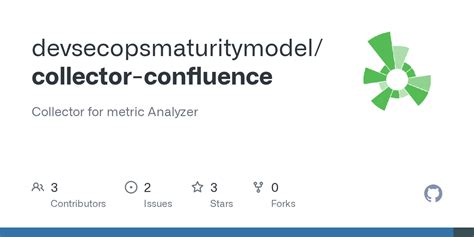 github devsecopsmaturitymodel collector confluence collector for metric analyzer